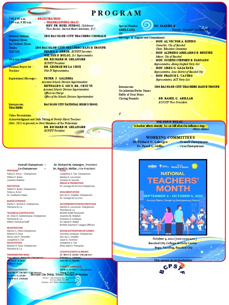 WTD Prog 2022 | PDF | Government