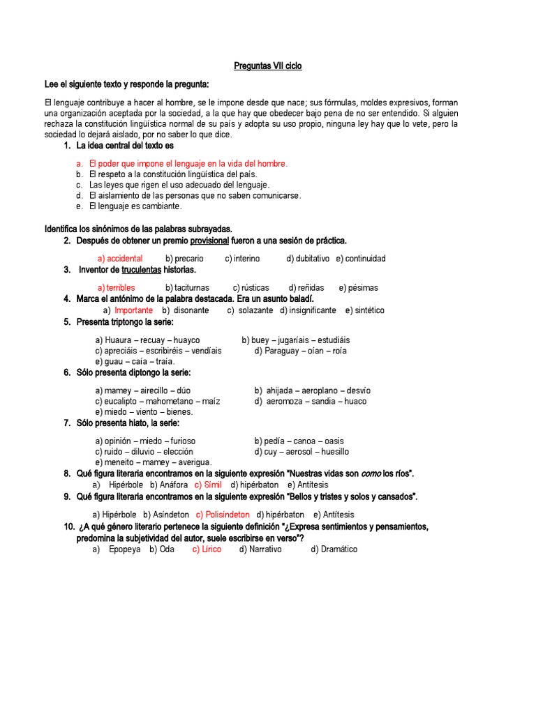 Preguntas Vii Ciclo Pdf