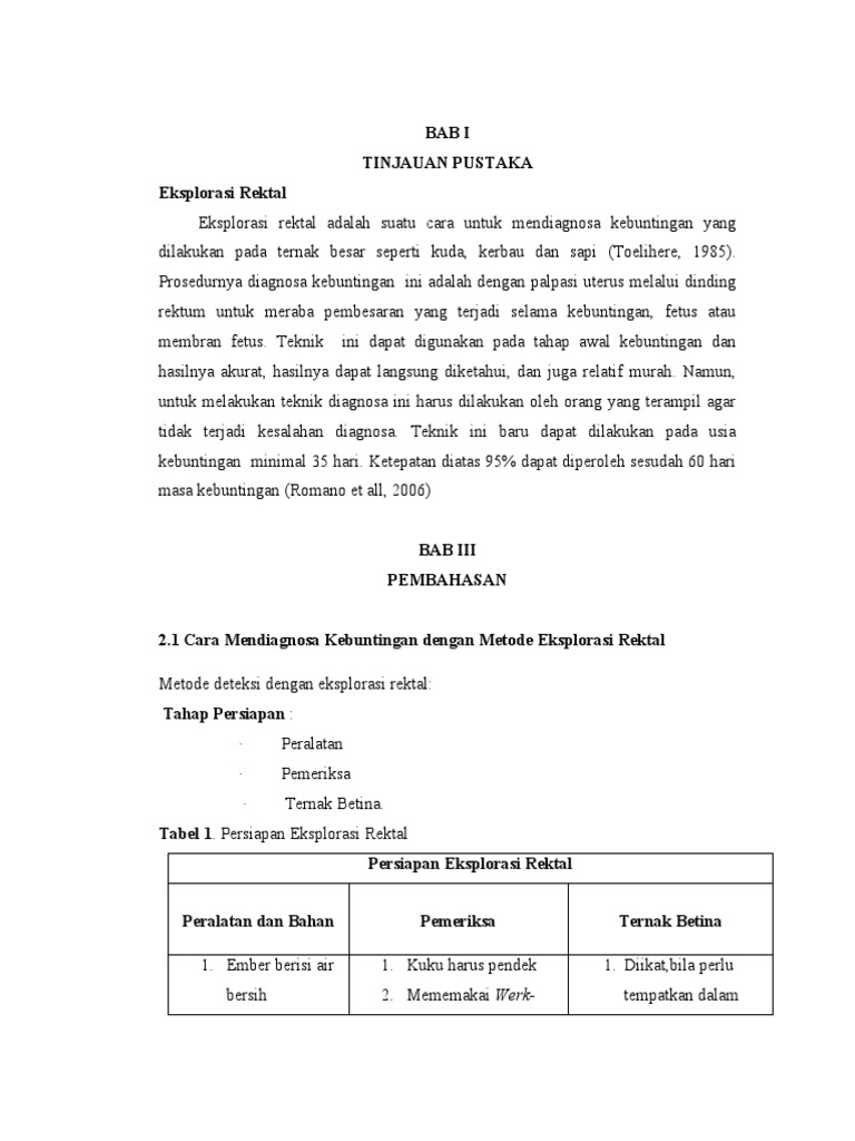 Palpasi Rektal | PDF | Kesehatan Holistik