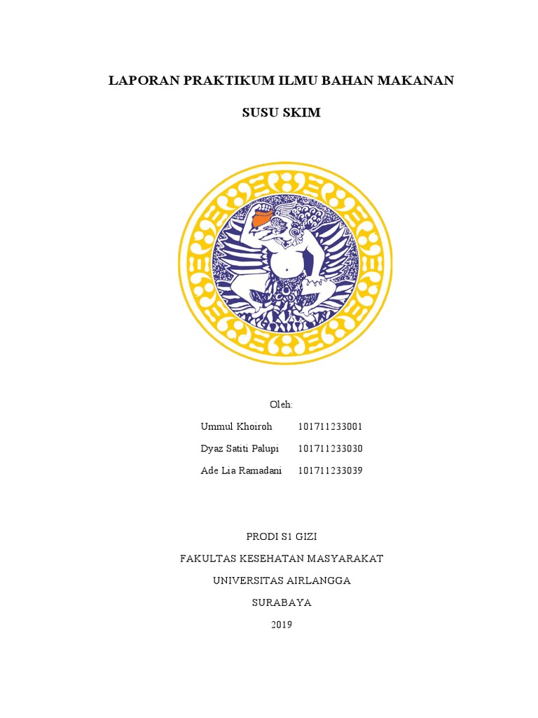 Susu - Susu Skim | PDF