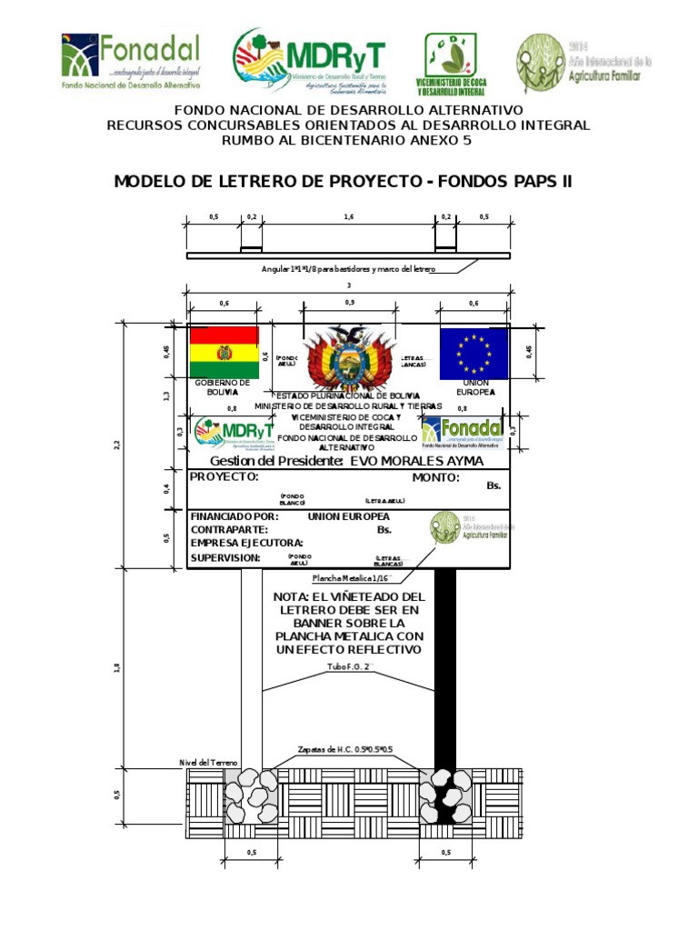 Letrero de Obra | PDF