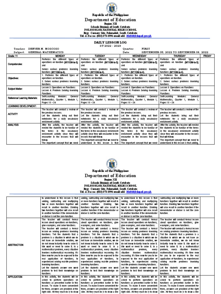 Week 3 Genmath | PDF | Function (Mathematics) | Mathematics Week 3 Genmath | PDF | Function (Mathematics) | Mathematics