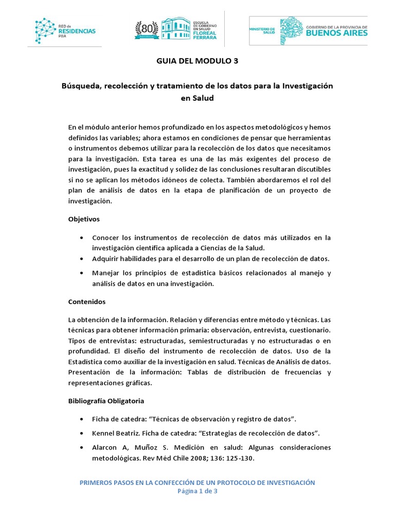 Guia Del Modulo 3 | PDF