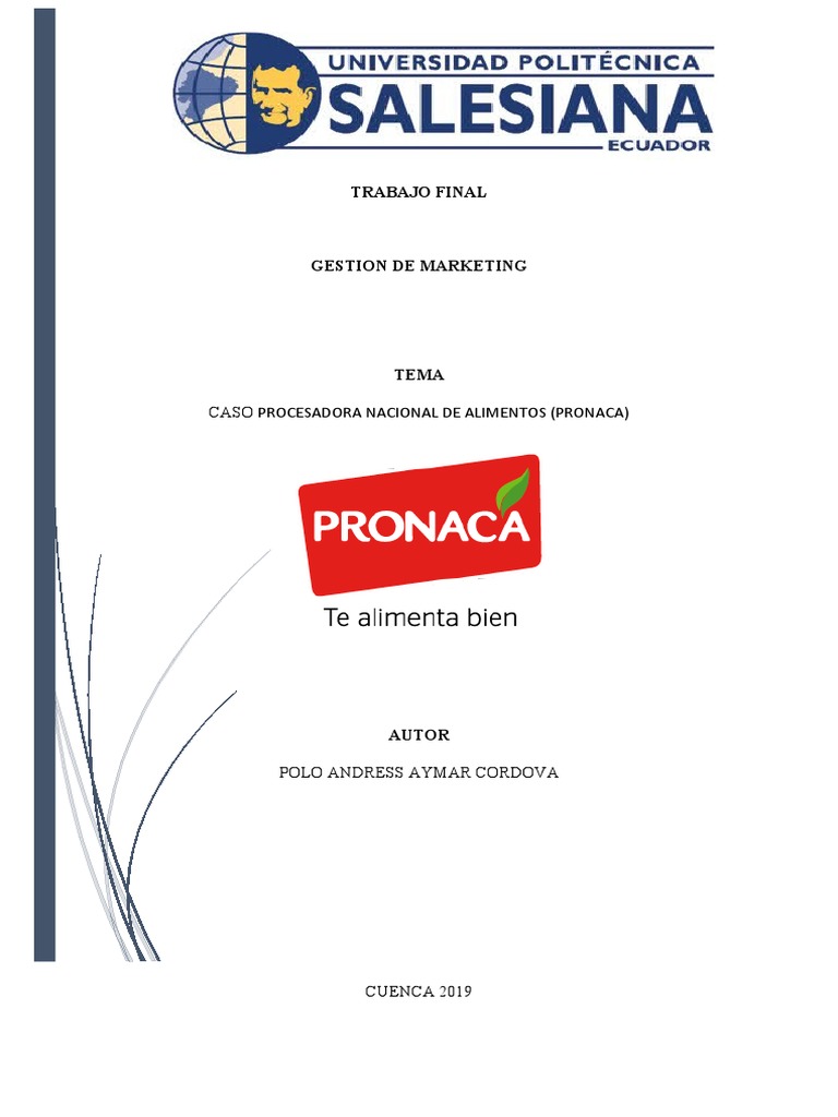 Pro Naca | PDF | Calidad (comercial) | Business