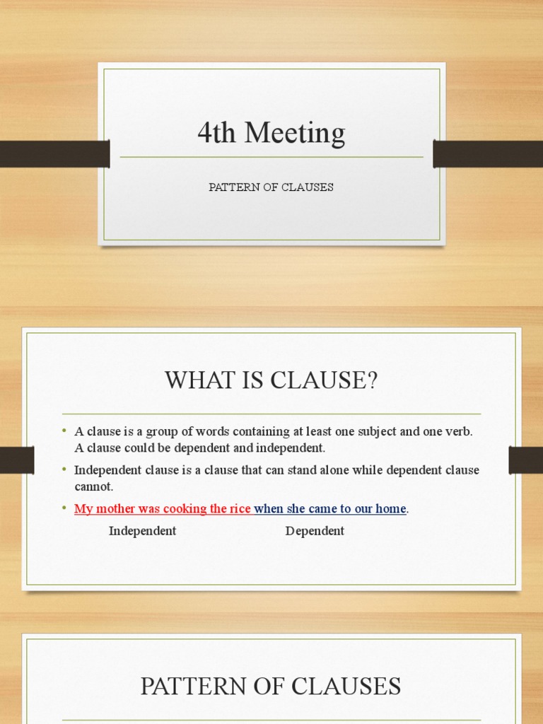 Meeting 3 - Sentence Pattern | Descargar gratis PDF | Verb | Subject (Grammar)