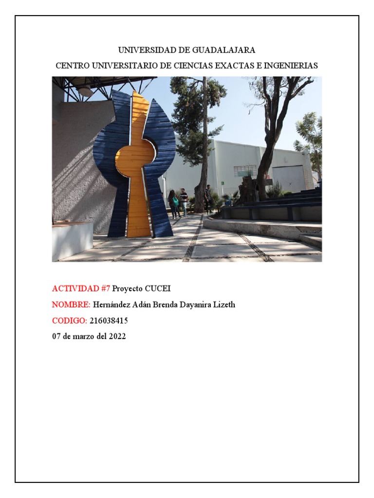 Proyecto de Traslado en CUCEI | PDF | Escultura