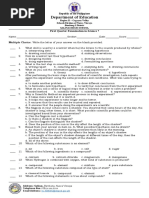 PHYSICAL SCIENCE 4th Quarter EXAM | PDF