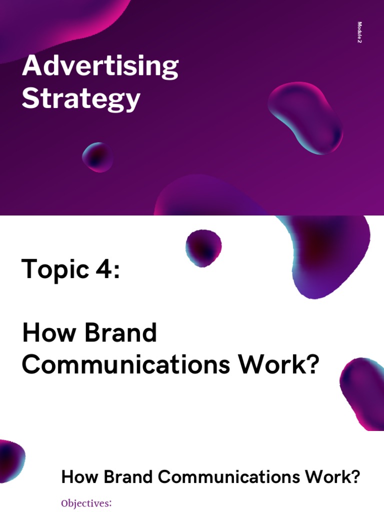How Brand Communication Works - Ads Strat | PDF | Advertising ...