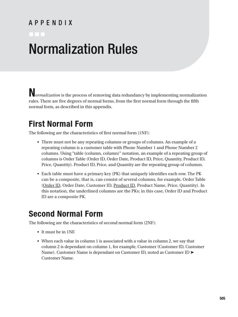 Db Normalization Pdf Data Warehouse Databases