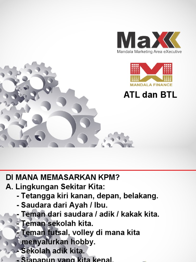 TFT-ATL Dan BTL | PDF | Bisnis