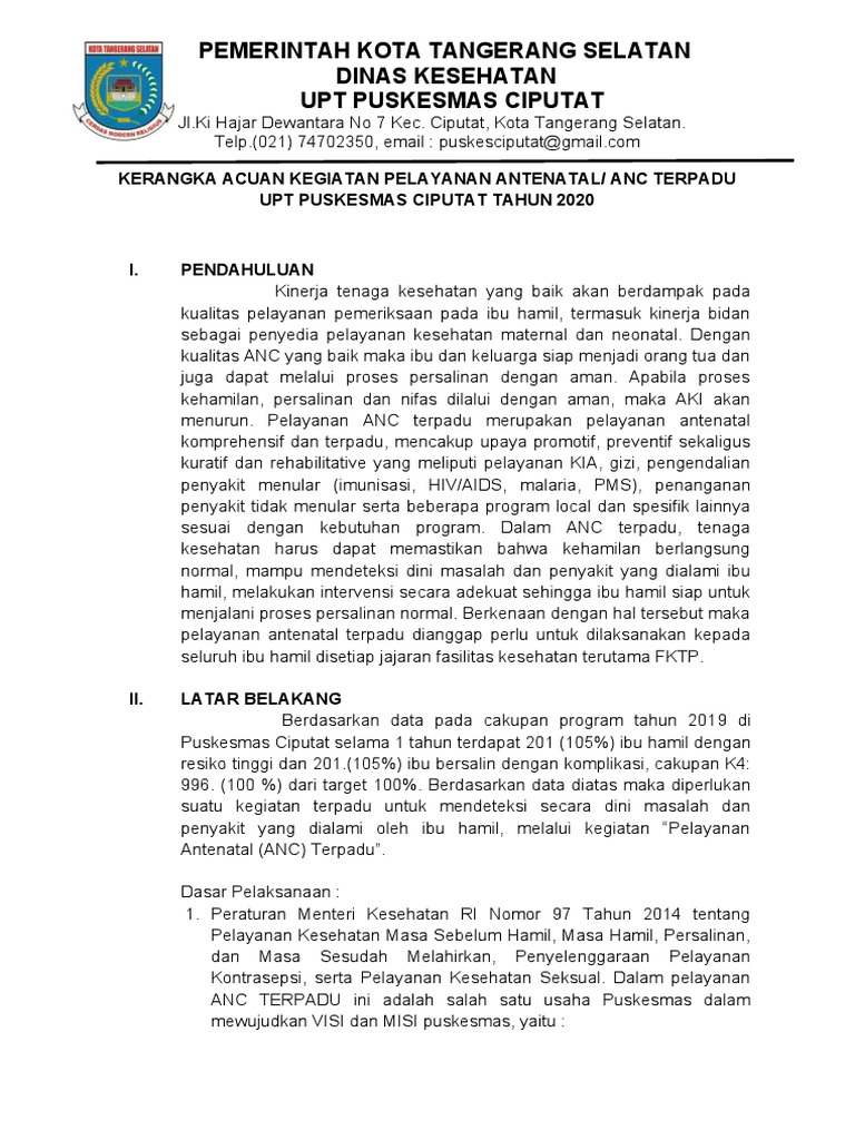 Kak Anc Bumil 2021 | PDF