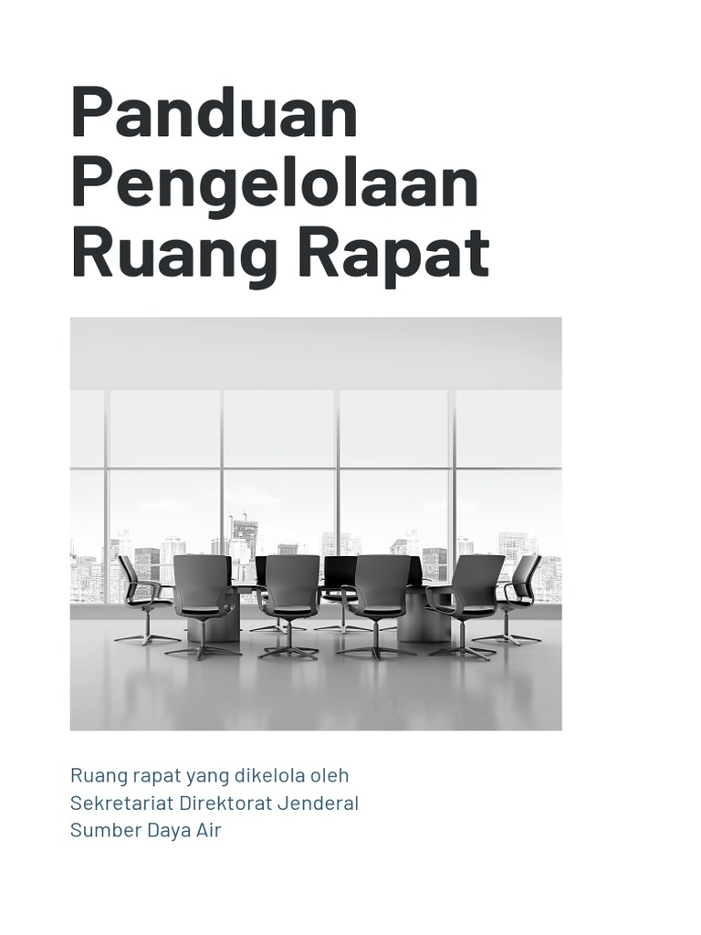 Panduan Pengelolaan Ruang Rapat | PDF