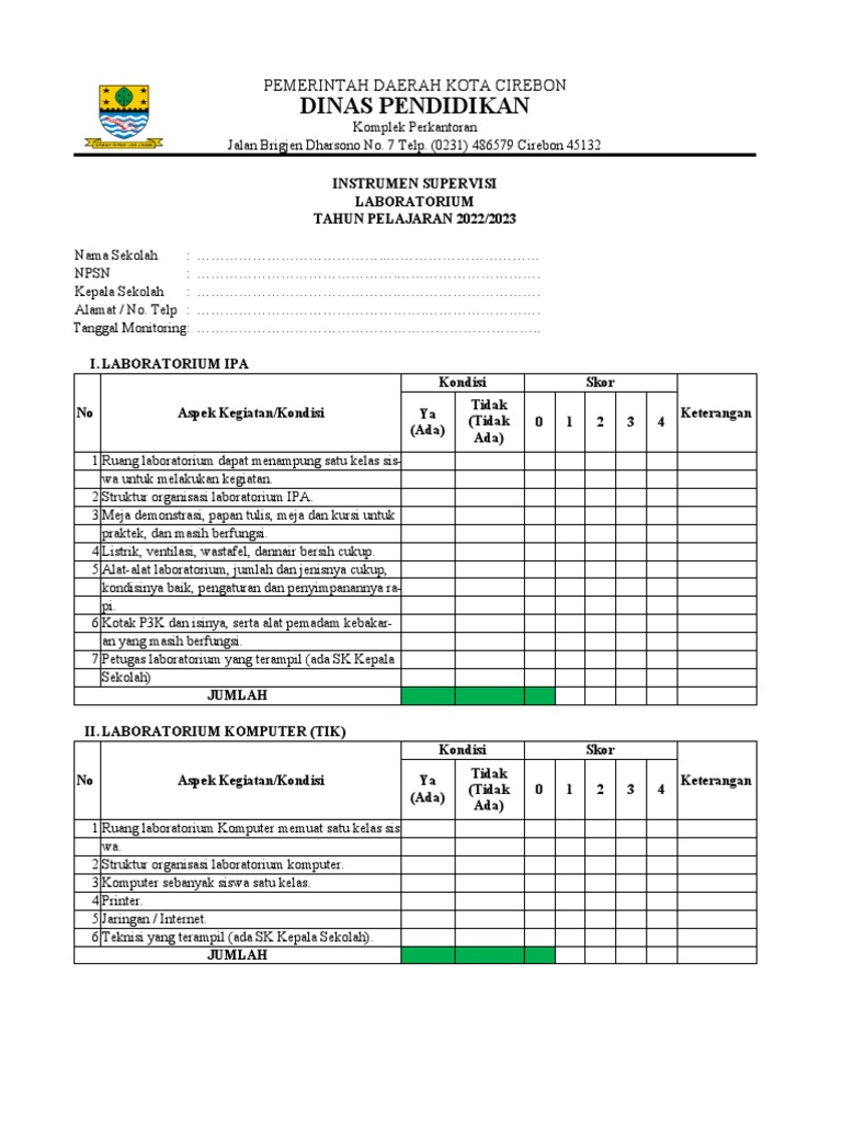 Instrumen Laboratorium | PDF
