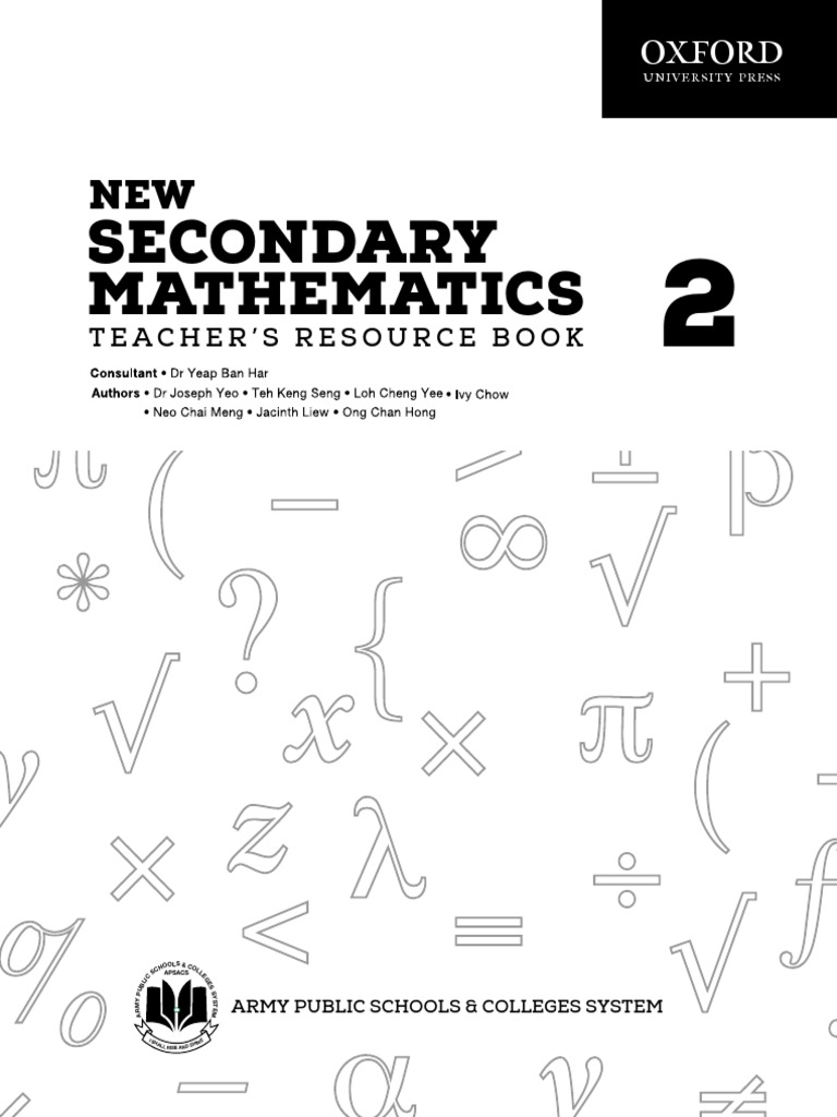 A Comprehensive Guide To Teaching Secondary Mathematics Pdf Set Mathematics Area