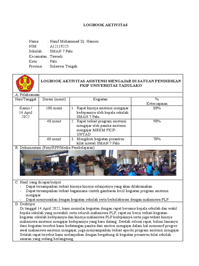Logbook Aktivitas Day 3 | PDF