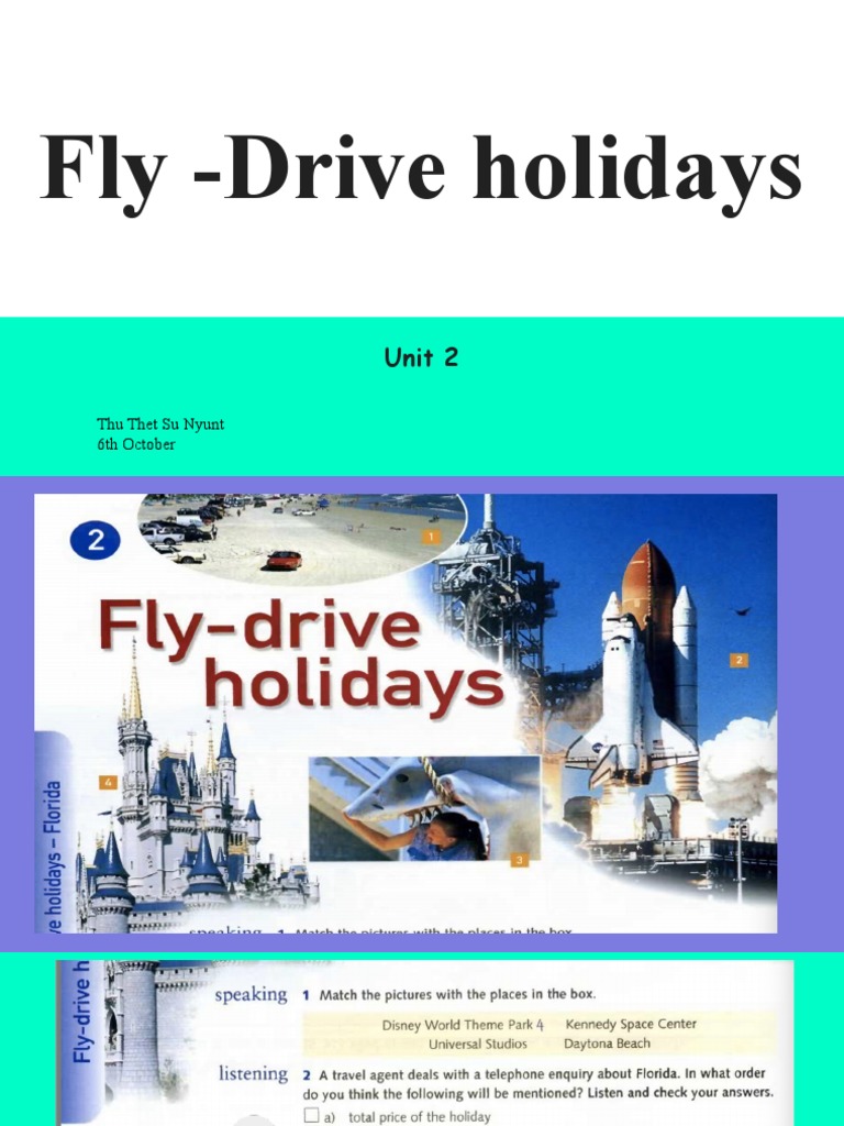 Unit 2 Fly - Drive Holidays | PDF