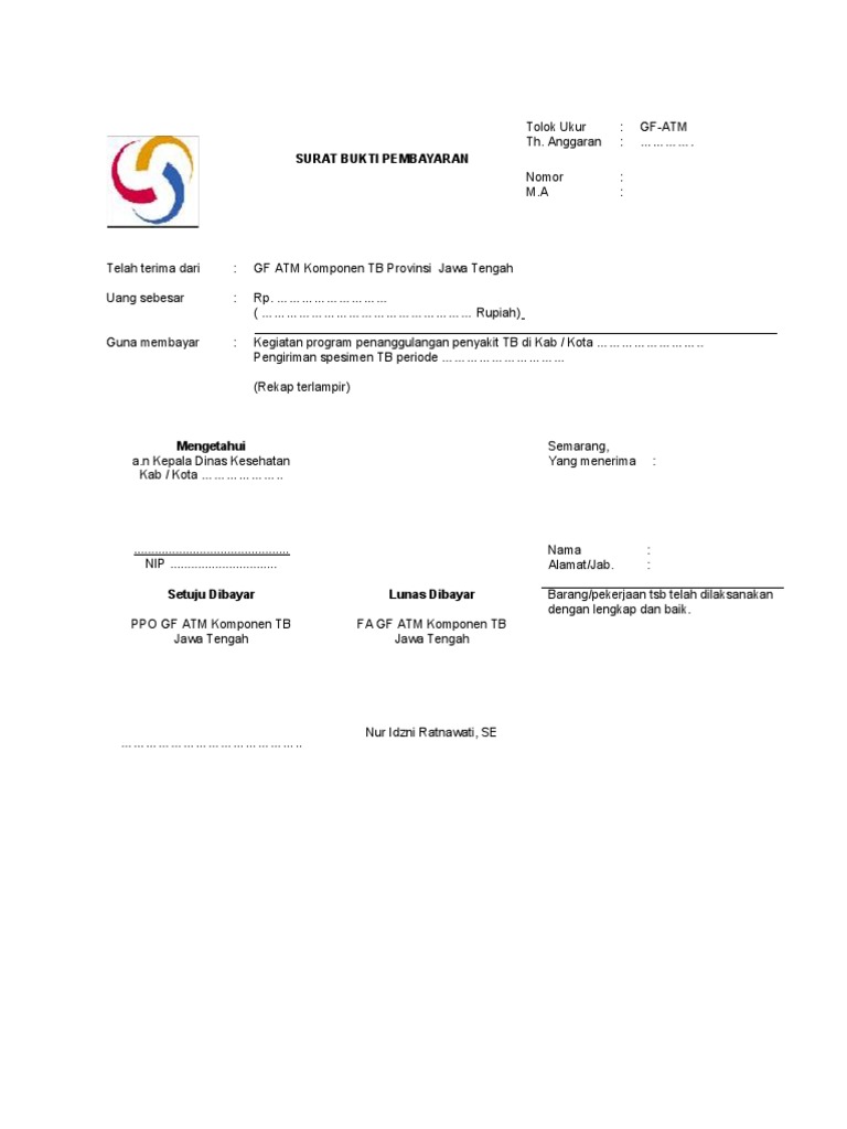 Kuitansi Kirim Packing Spesimen Faskes Ke Faskes TCM | PDF