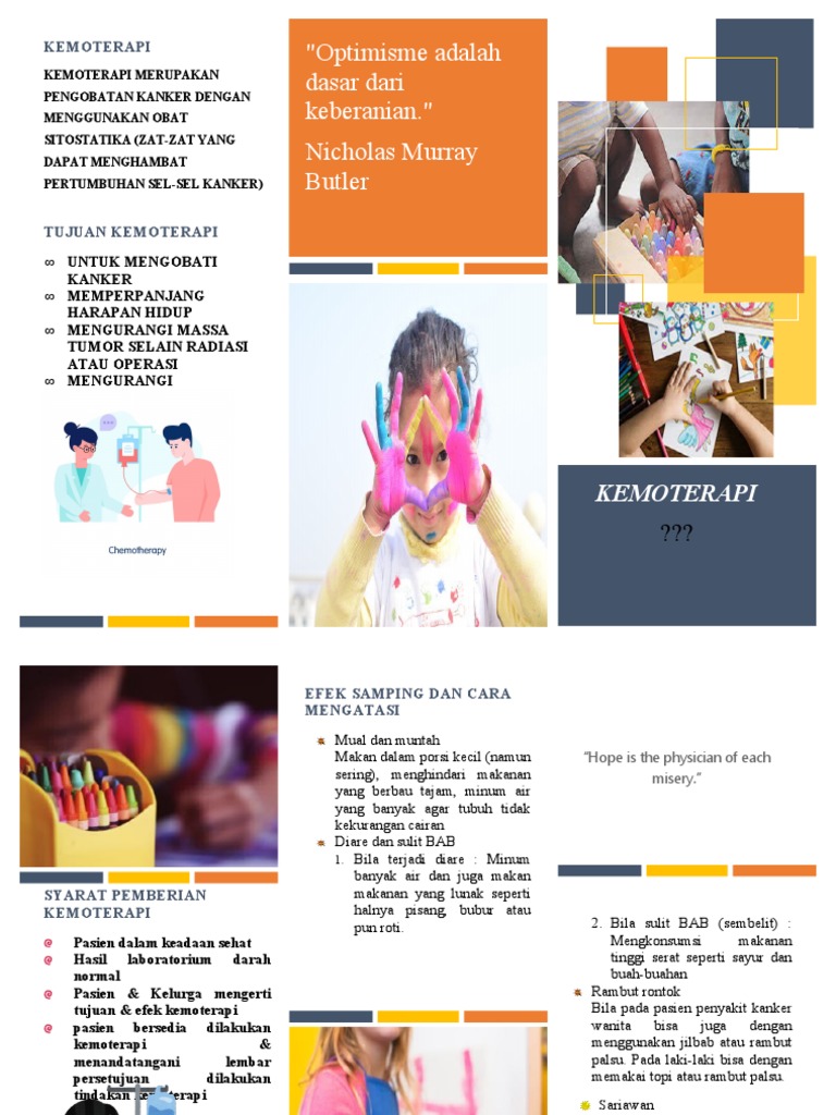 Leaflet Kemoterapi | PDF | Kesehatan Holistik