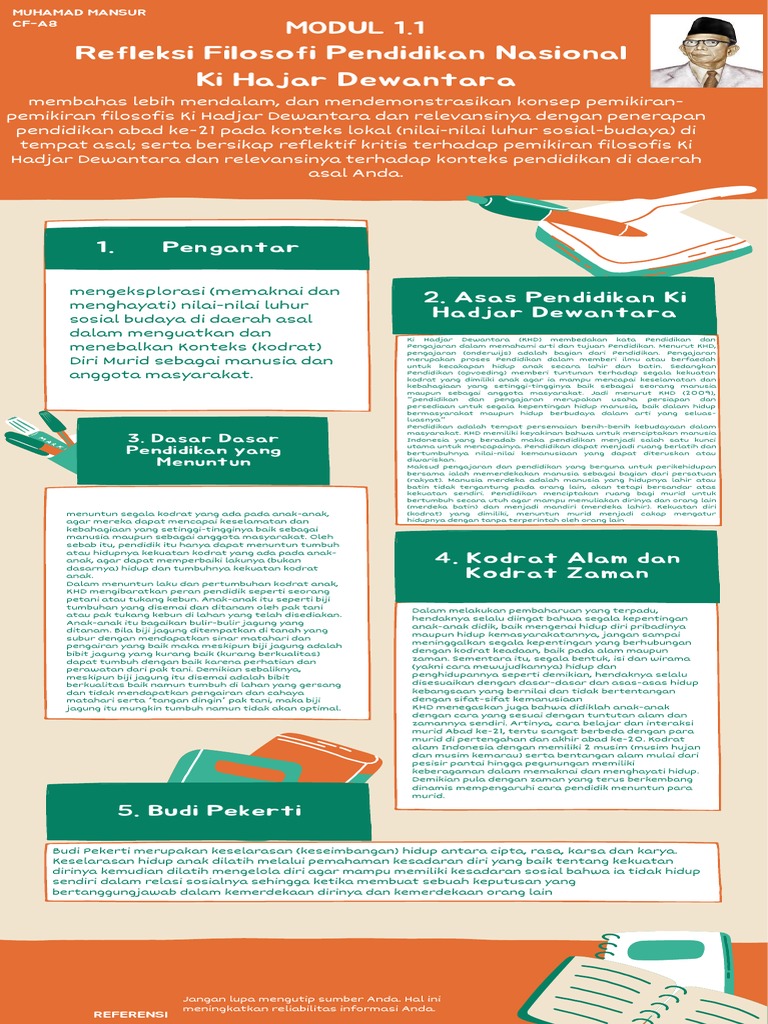Filosofi Pendidikan Ki Hajar Dewantara | PDF | Ilmu Sosial