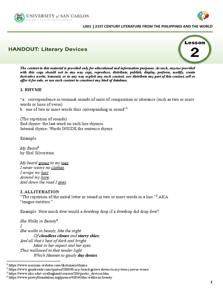 An Analysis of Literary Devices and Styles Explored in 21st Century ...