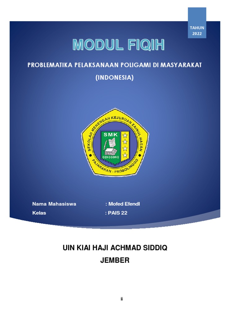 Analisa Materi Fikih Poligami | PDF