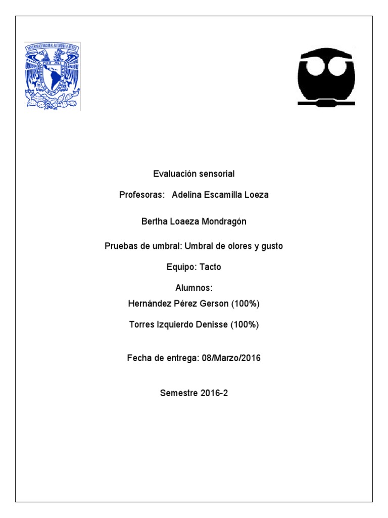 3 Umbrales | PDF | Gusto | Comida y bebida
