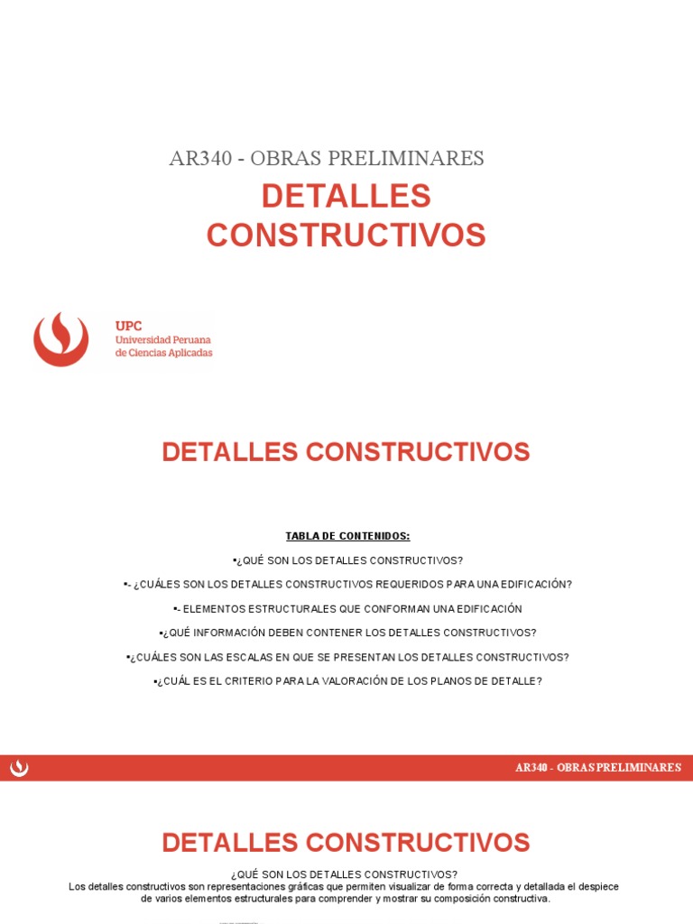Detalles Constructivos | PDF