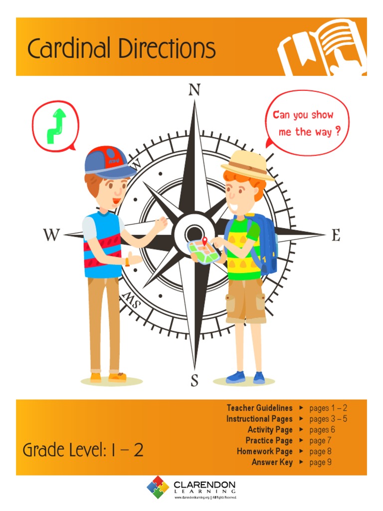 Cardinal Directions Lesson Plan | PDF