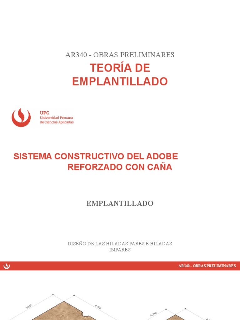 Teoria de Emplantillado | PDF | Construyendo tecnología | Ingeniería de Edificación