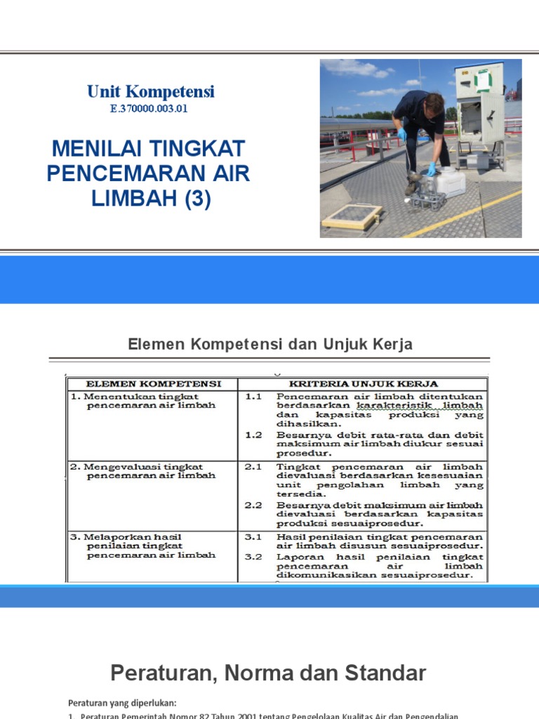 Tingkat Pencemaran Air Limbah | PDF