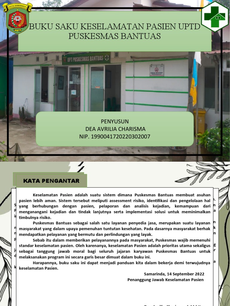 Panduan Keselamatan Pasien Puskesmas | PDF
