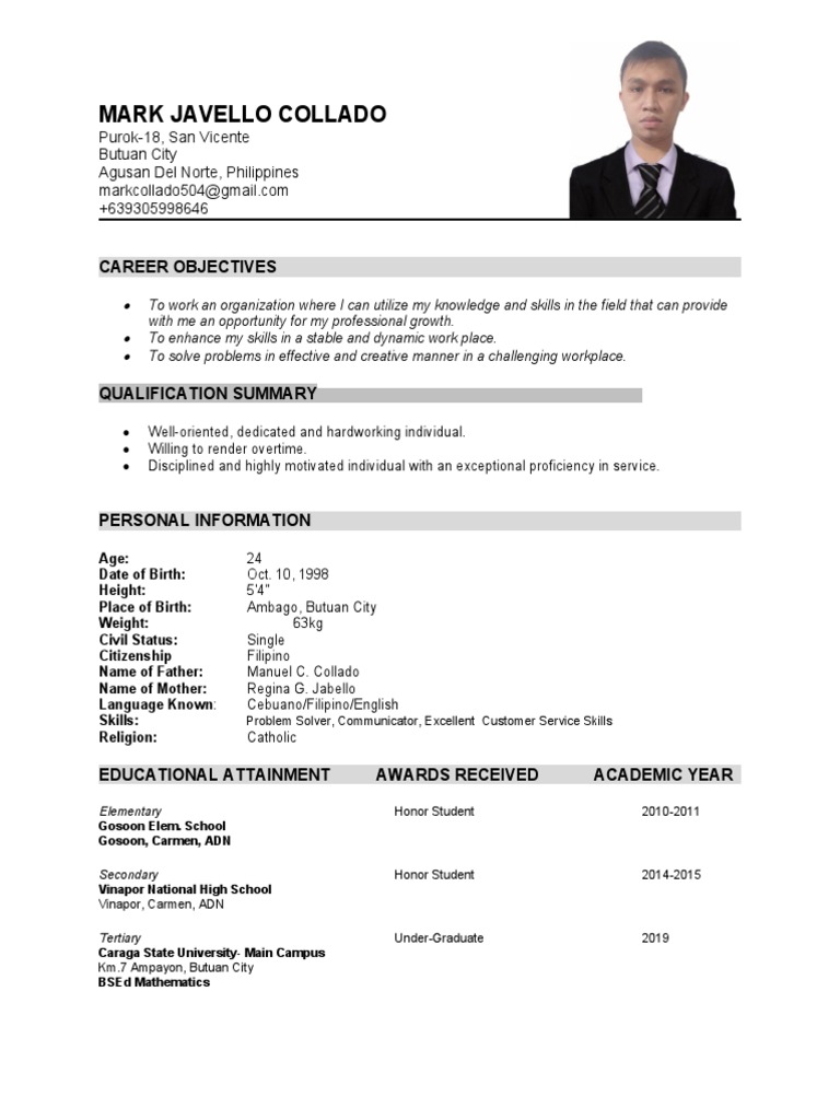 RESUME | PDF | Learning | Cognition