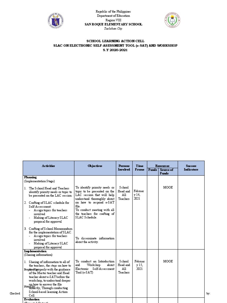 e-SAT Workshop Plan for Teachers | PDF | Goal | Negotiation