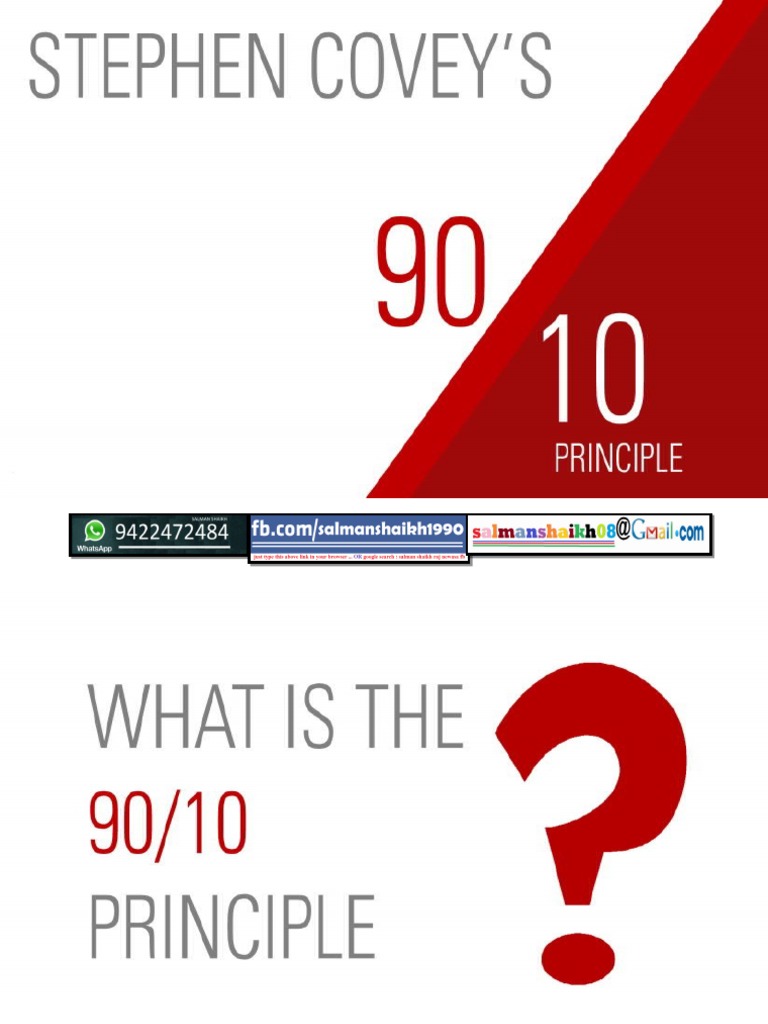 90-10 Steven Covey | PDF