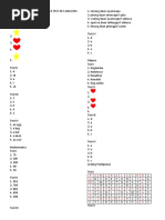 Grade 7 Answer Key | PDF