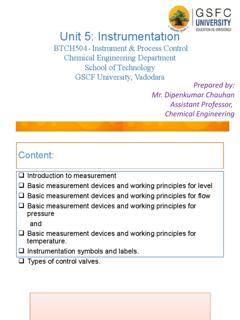 Unit 5 IPC | PDF | Calibration | Pressure Measurement