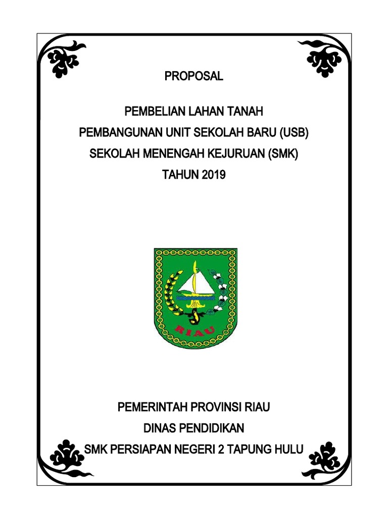 Proposal Lahan SMK | PDF