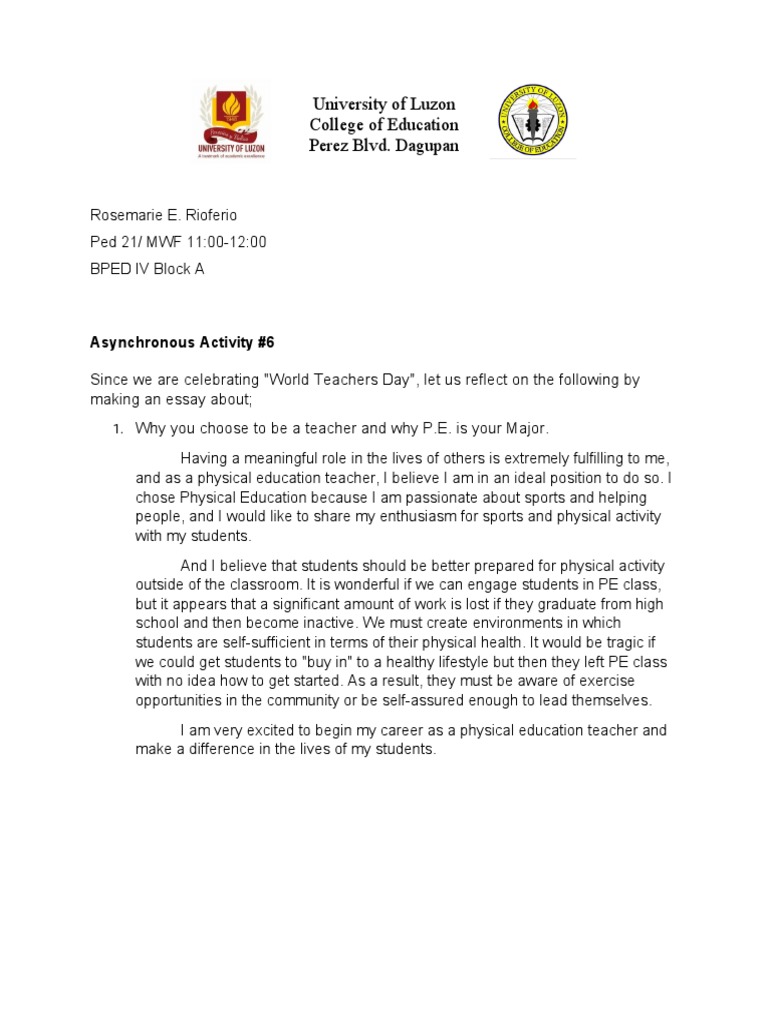 Asynchronous Activity 6 | PDF