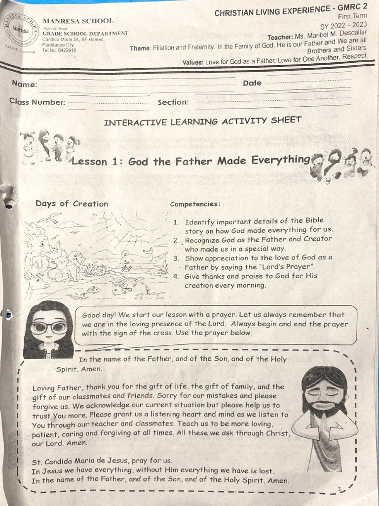 CLE ILAS Lesson 1 | PDF