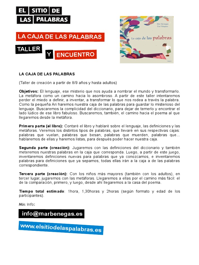 La Caja de Las Palabras | PDF