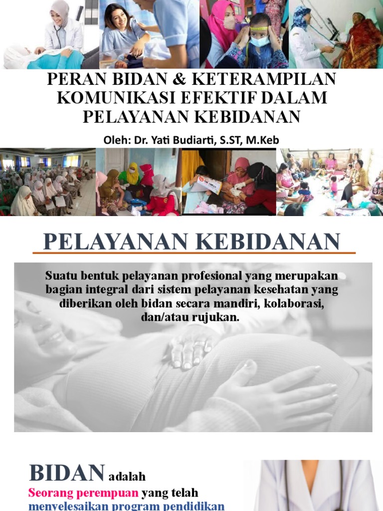 Peran Bidan Dalam Pelayanan Kebidanan Pdf