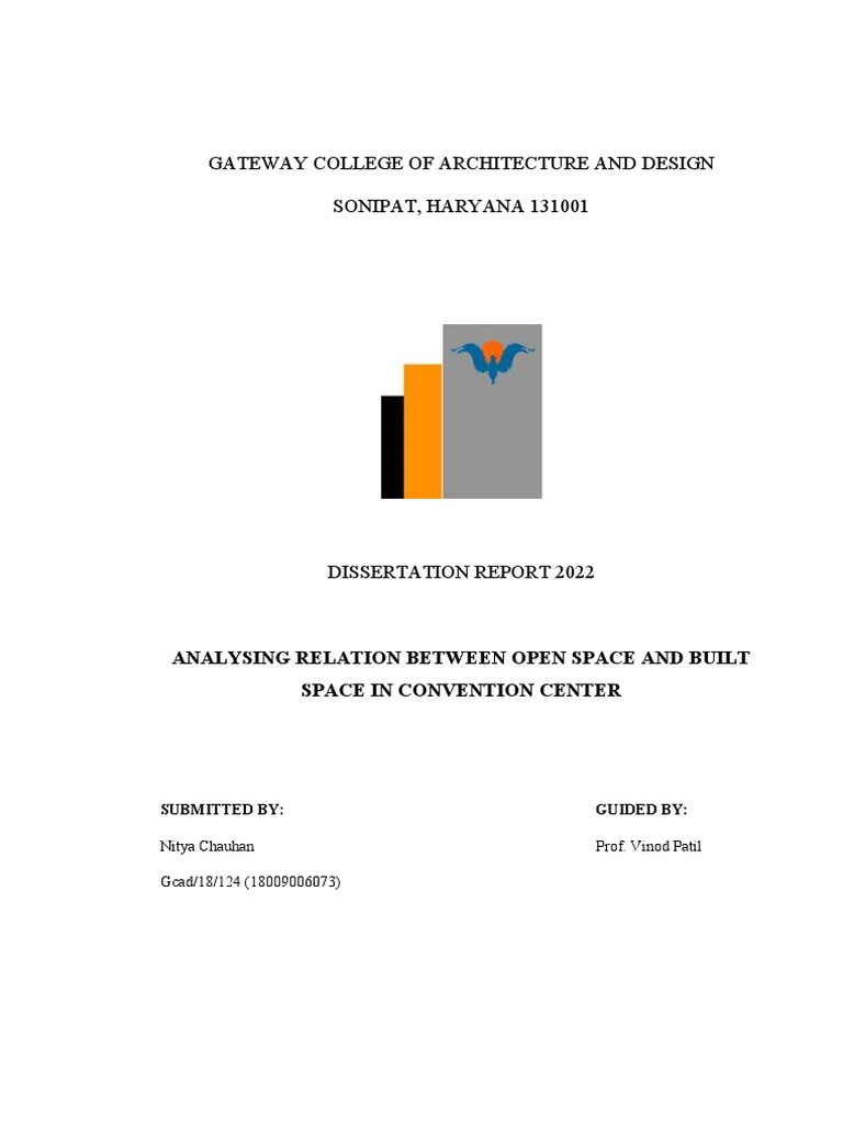 Open Space and Built Space Relation | PDF | Qualitative Research | Data