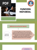 Mapa Conceptual La Funcion Notarial | PDF | Justicia | Crimen y violencia