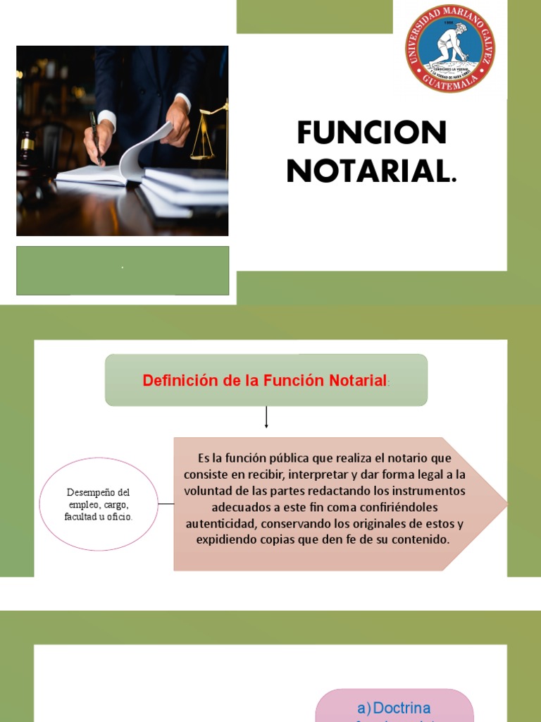 Funcion Notarial Grupo | PDF | Justicia | Crimen y violencia