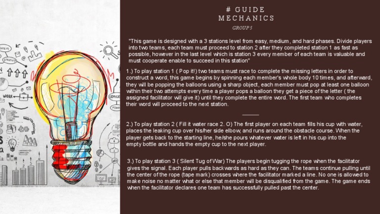 Game Mechanics | PDF