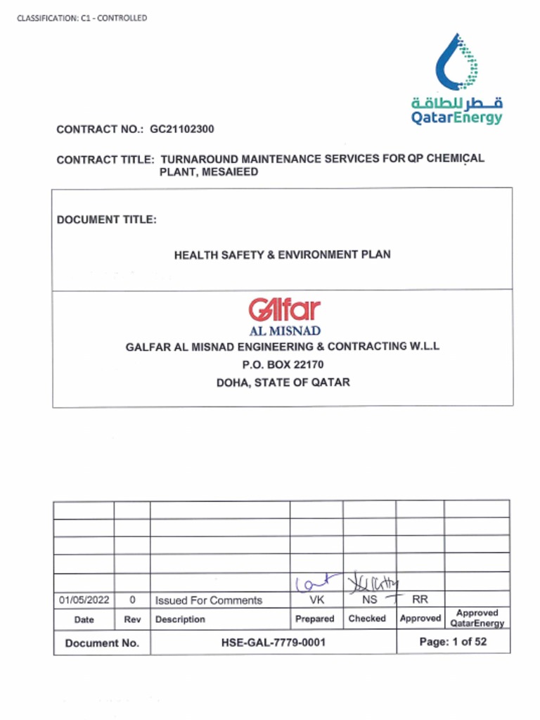 Hse Gal 7779 0001 - 0 | PDF | Occupational Safety And Health | Risk