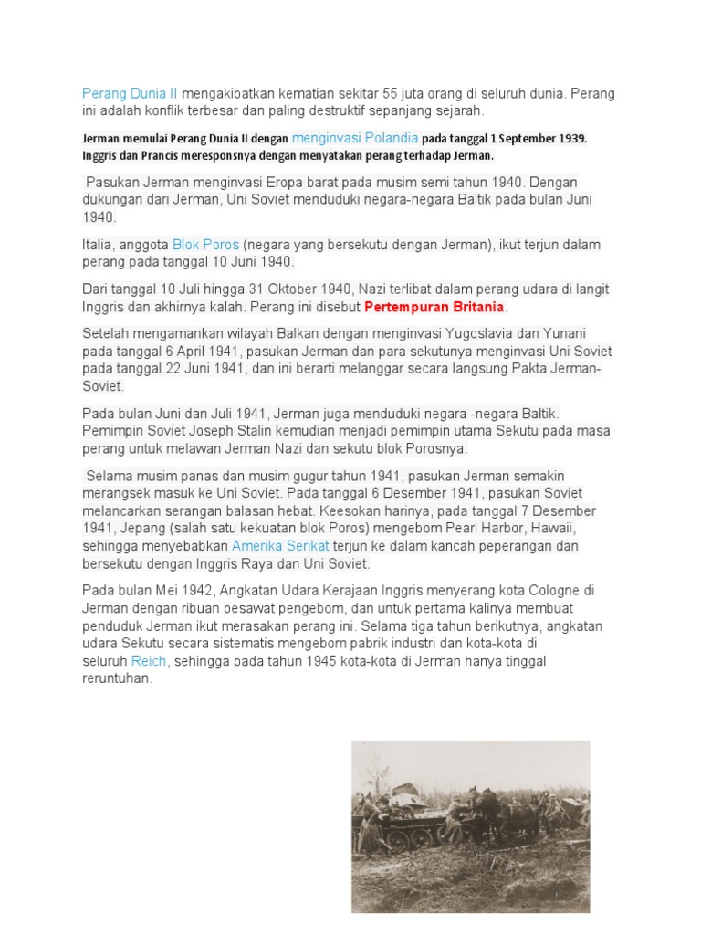Perang Dunia II | PDF