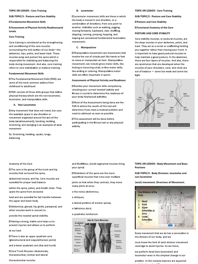 PATHFit Module 1-5 | PDF | Aerobic Exercise | Pelvis
