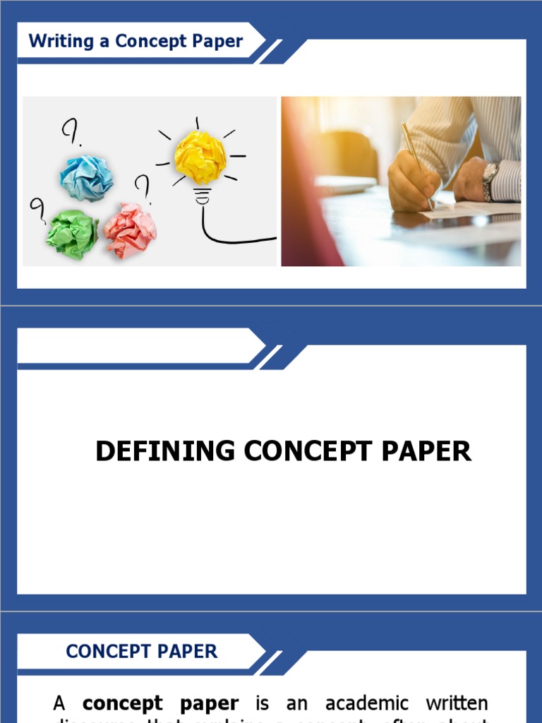 Writing Concept Paper | PDF | Definition | Compassion