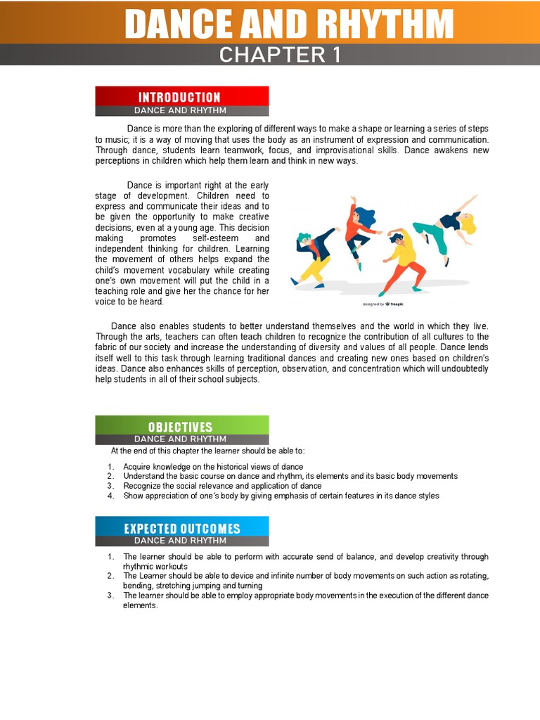 Understanding Dance and Rhythm Elements | PDF | Dances | Entertainment